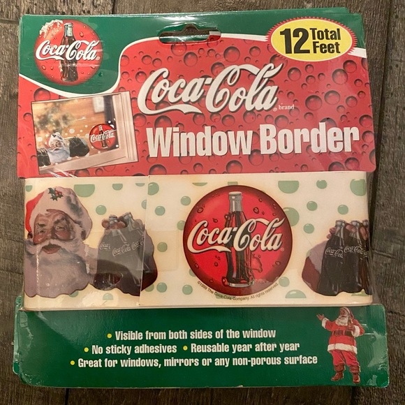 Wall Decor | Nostalgic Cocacola Window Border | Poshmark